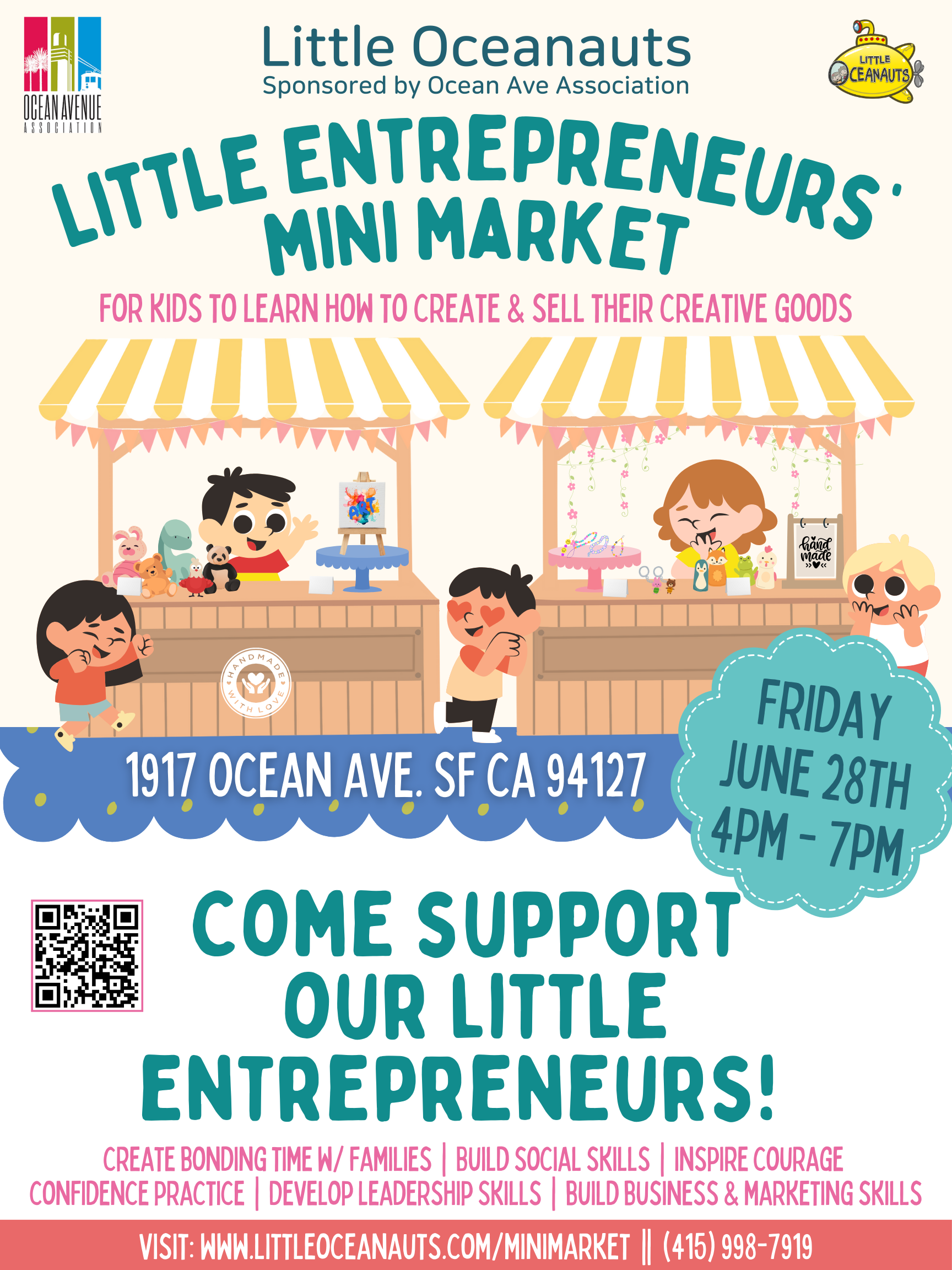 Little Oceanauts Mini Night Market Application – Little Oceanauts